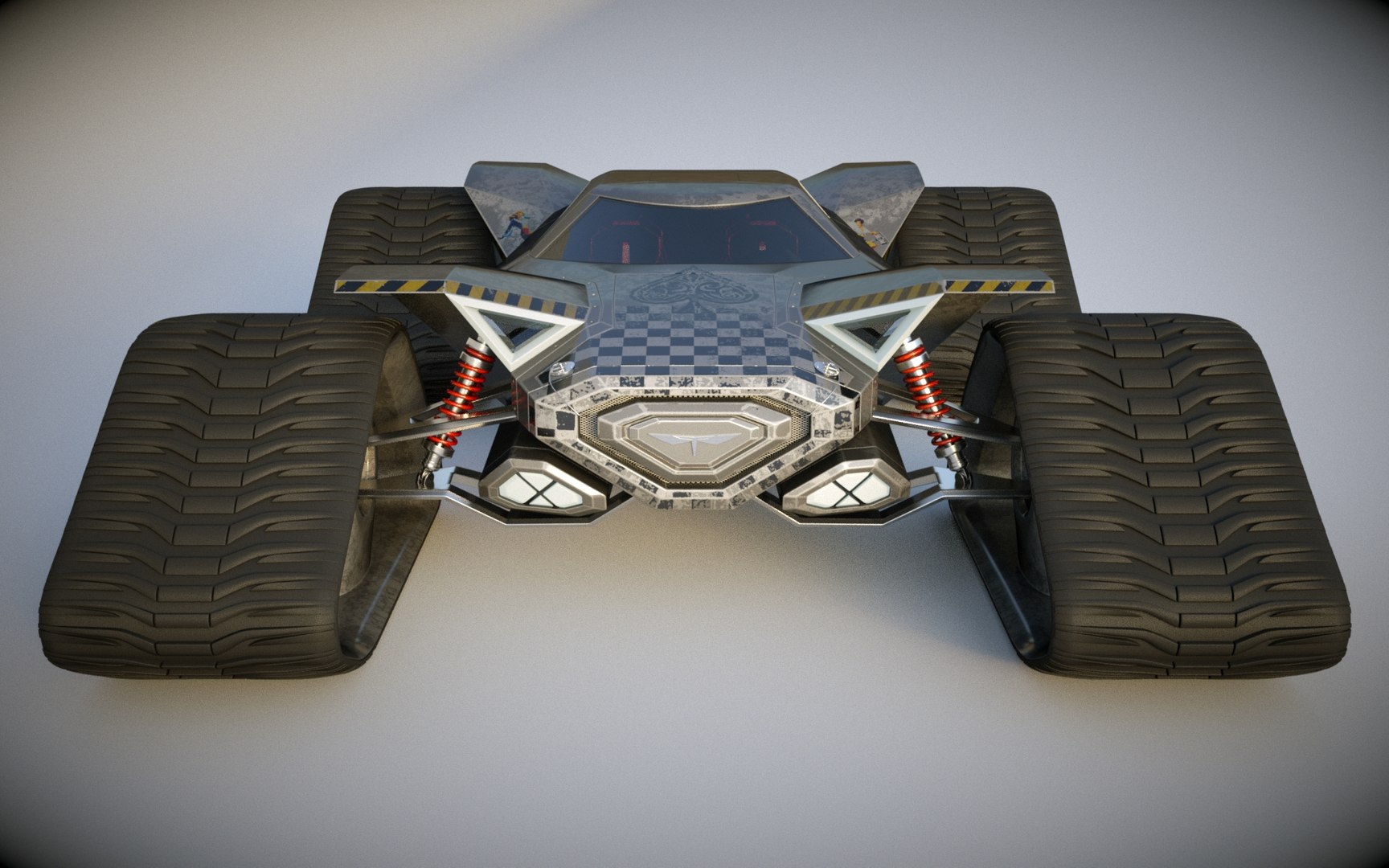 3d Model T Designed Tracks