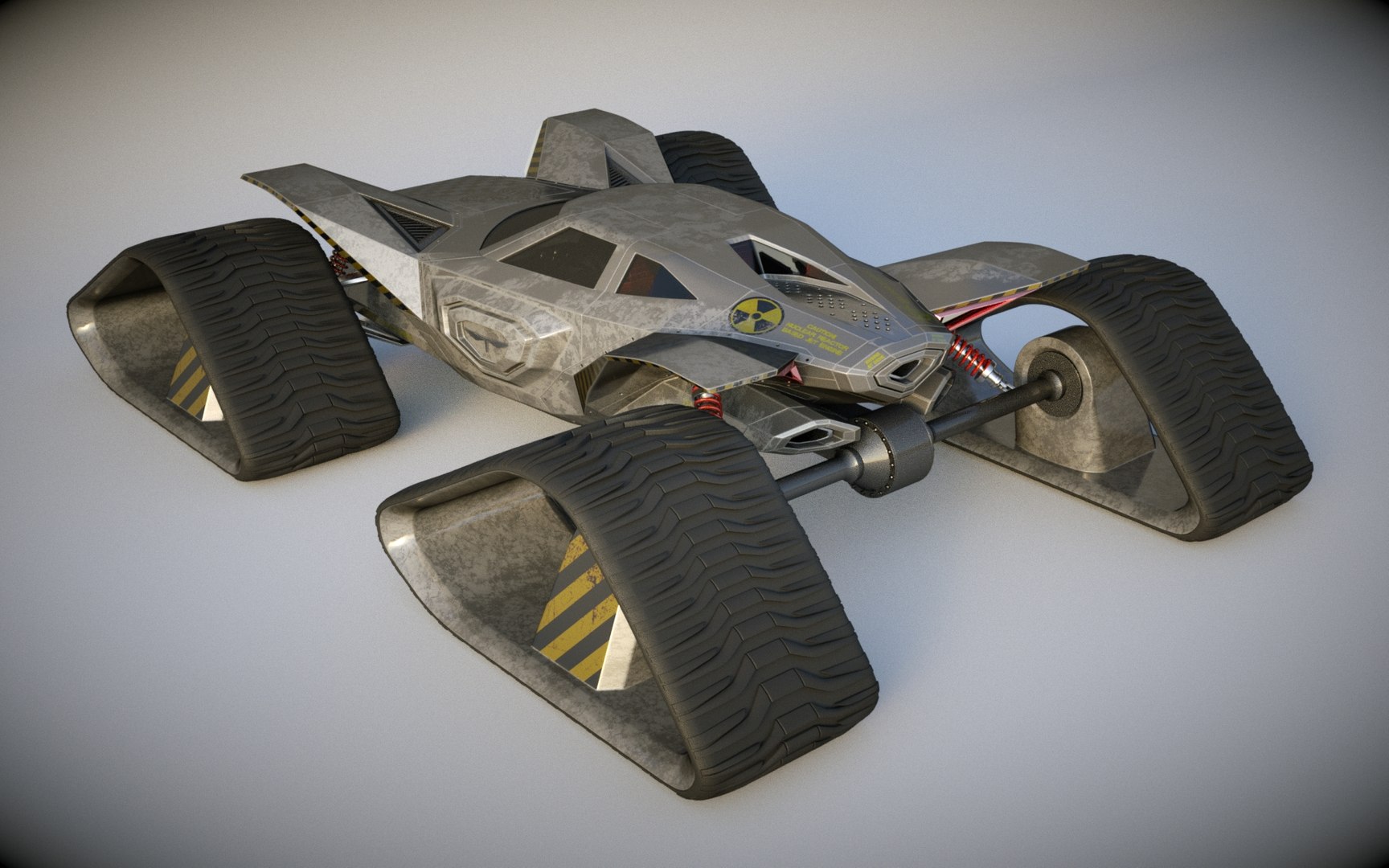 3d Model T Designed Tracks