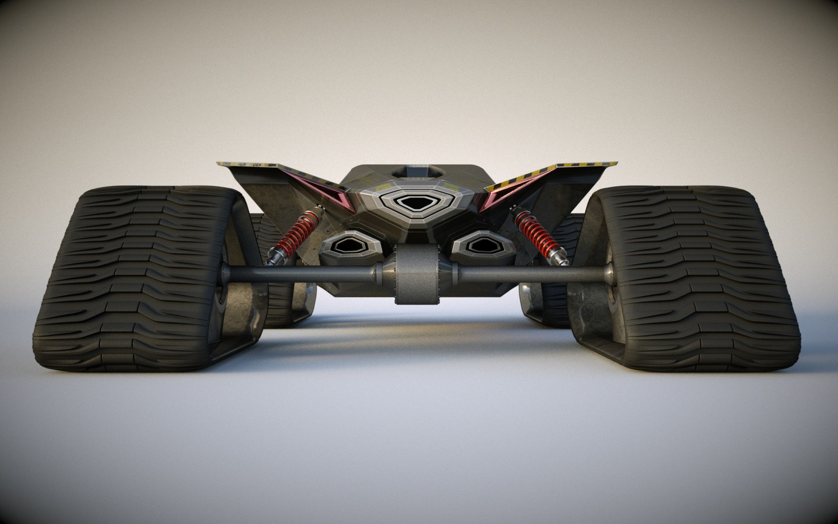 3d Model T Designed Tracks
