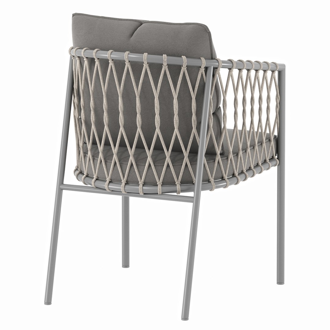3D Model Sette Garden Orka Table And Chair - TurboSquid 2048685