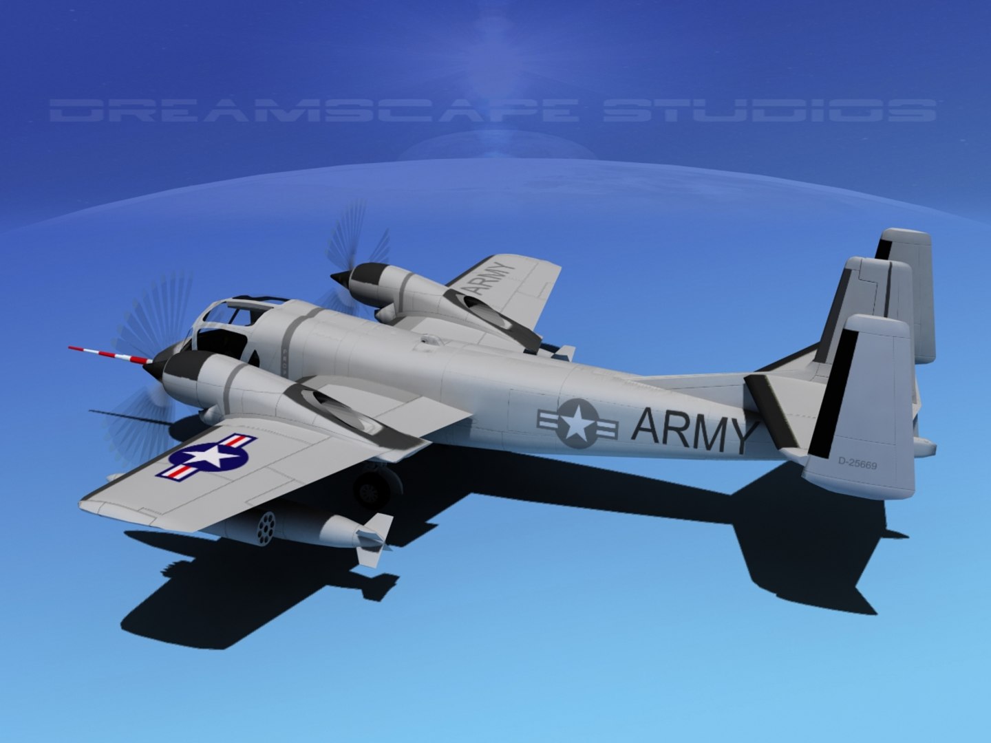 3d Ov-1d Mohawk Grumman Recon
