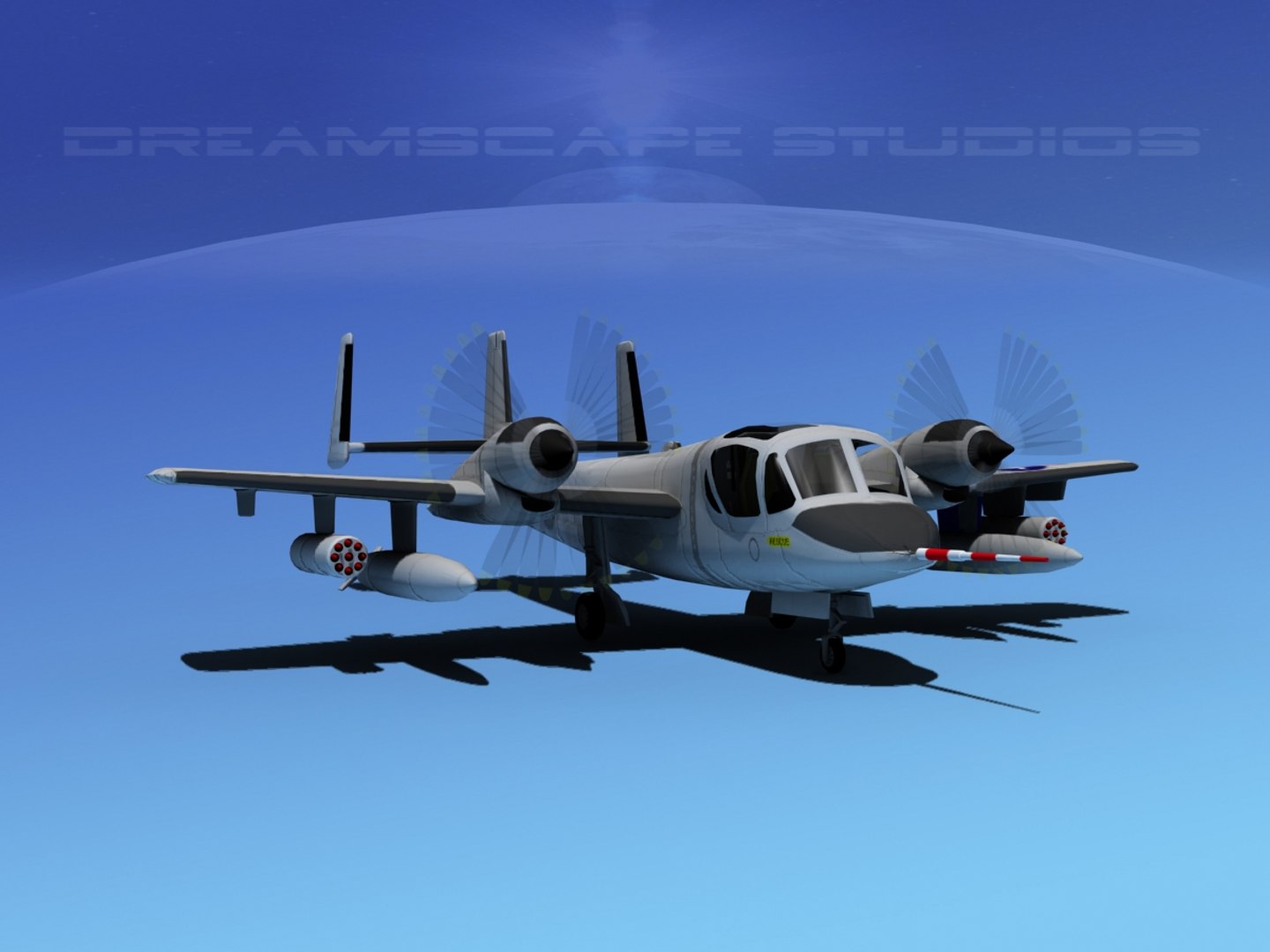 3d Ov-1d Mohawk Grumman Recon