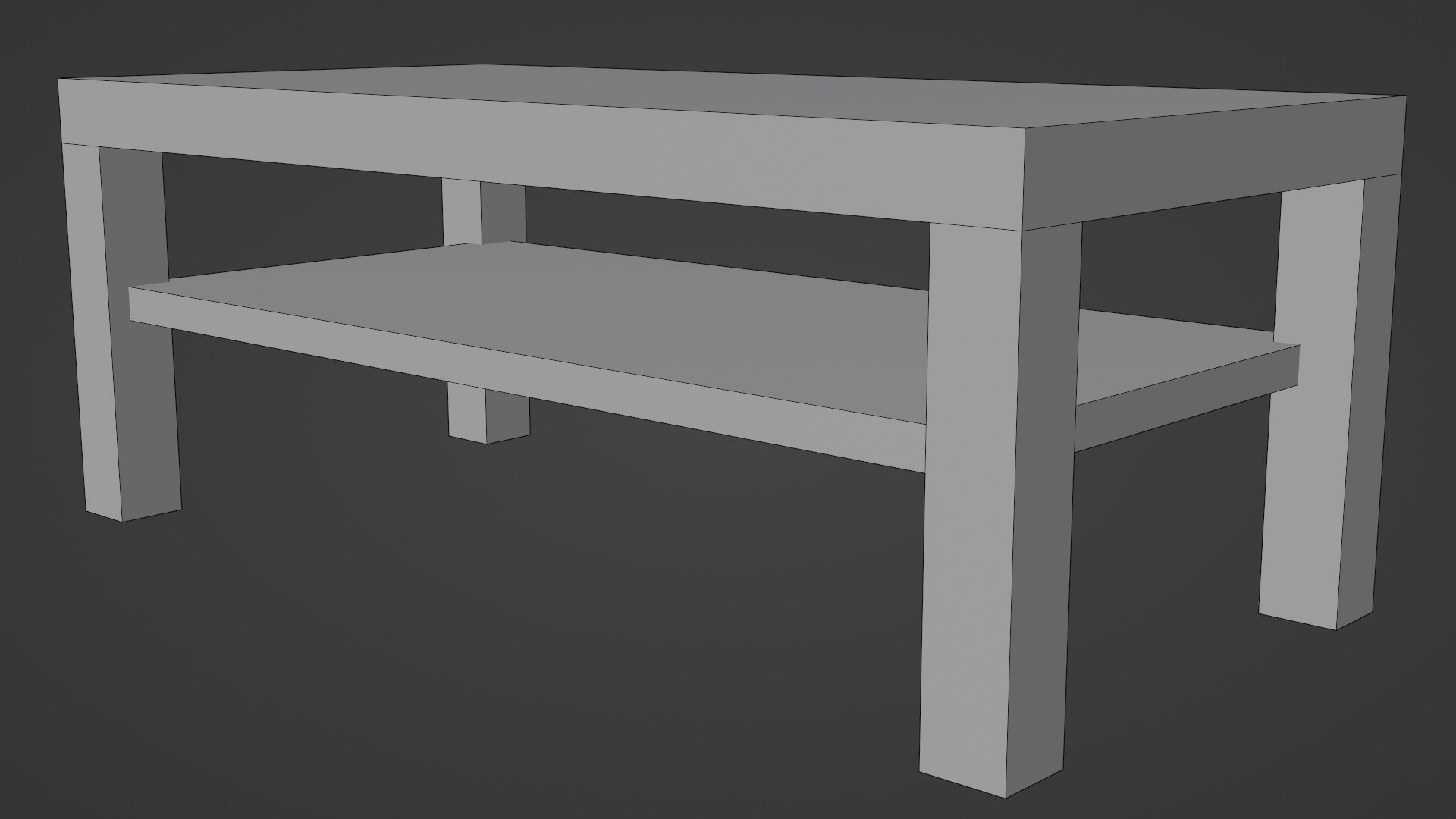 3D IKEA Coffee table FBX Blend - TurboSquid 1961725