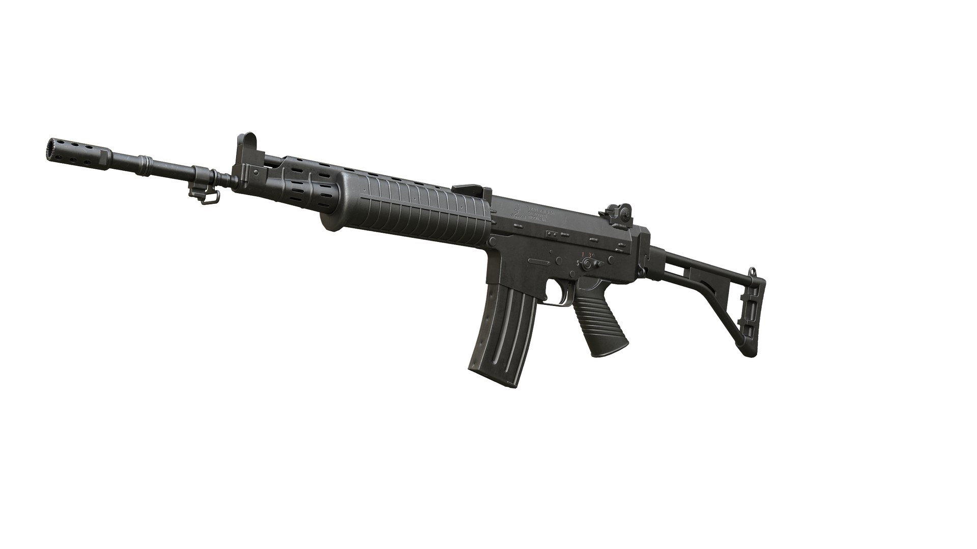 Ss1 Pindad Aka Fn 3D Model - TurboSquid 1464177