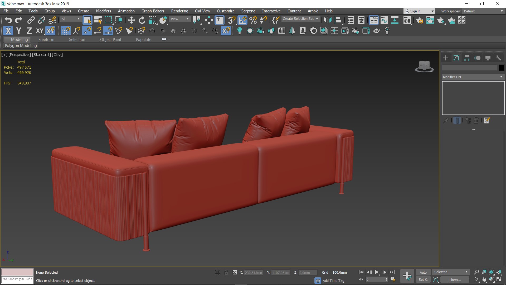 3D DEVEN SOFA Model - TurboSquid 1877235
