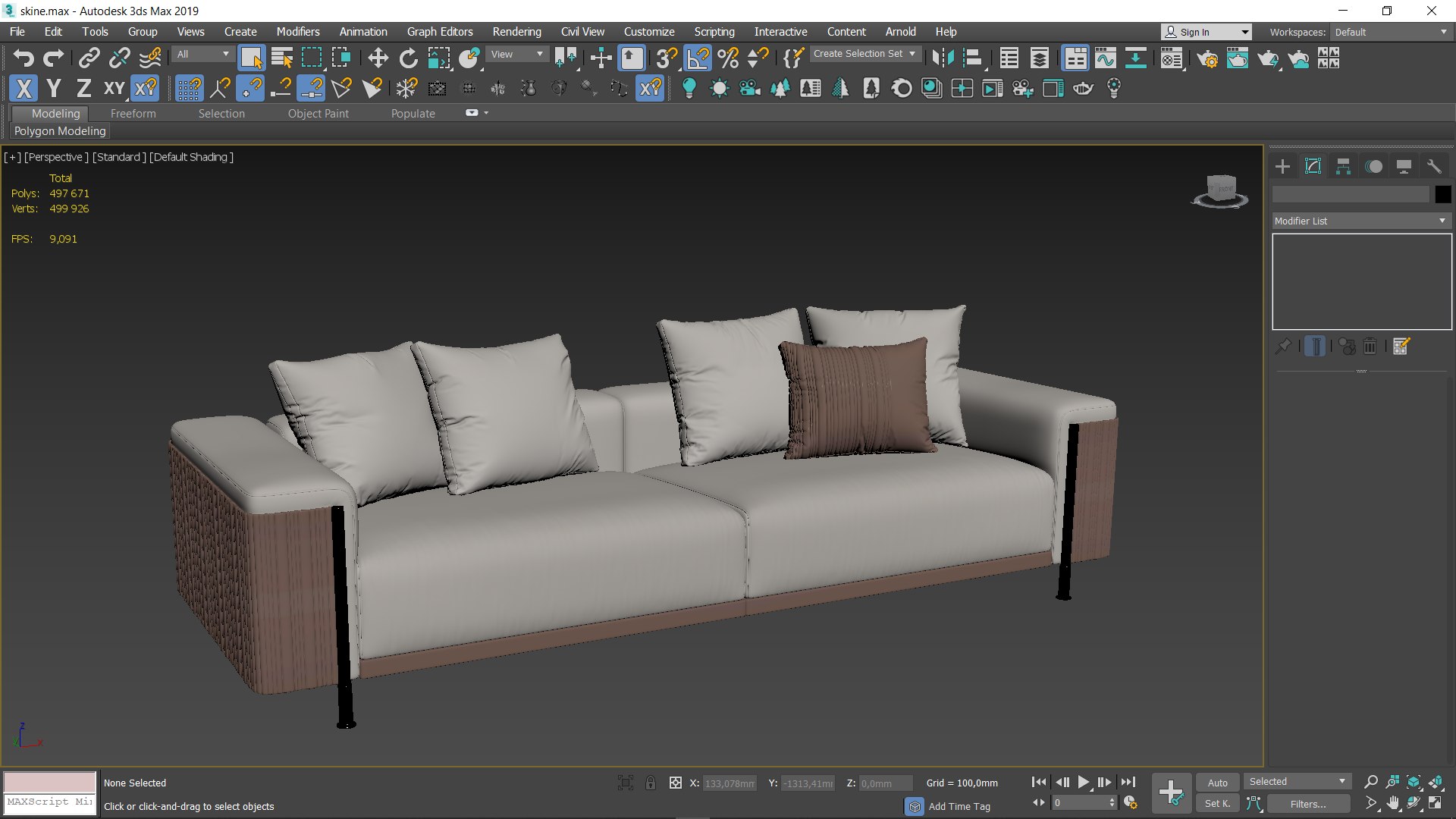 3D DEVEN SOFA Model - TurboSquid 1877235