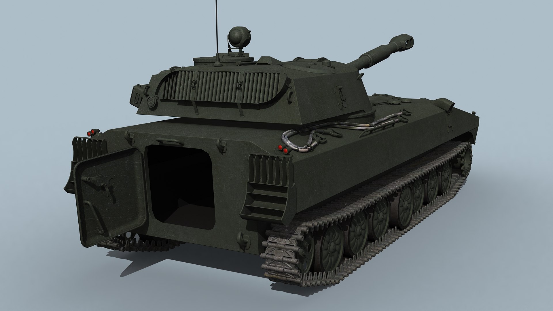 3D Model 2S1 Gvozdika - TurboSquid 2163705