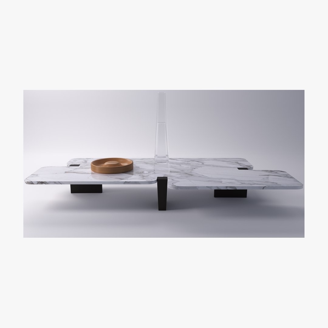 3D Minotti Jacob - coffe table Low-poly model - TurboSquid 1811805
