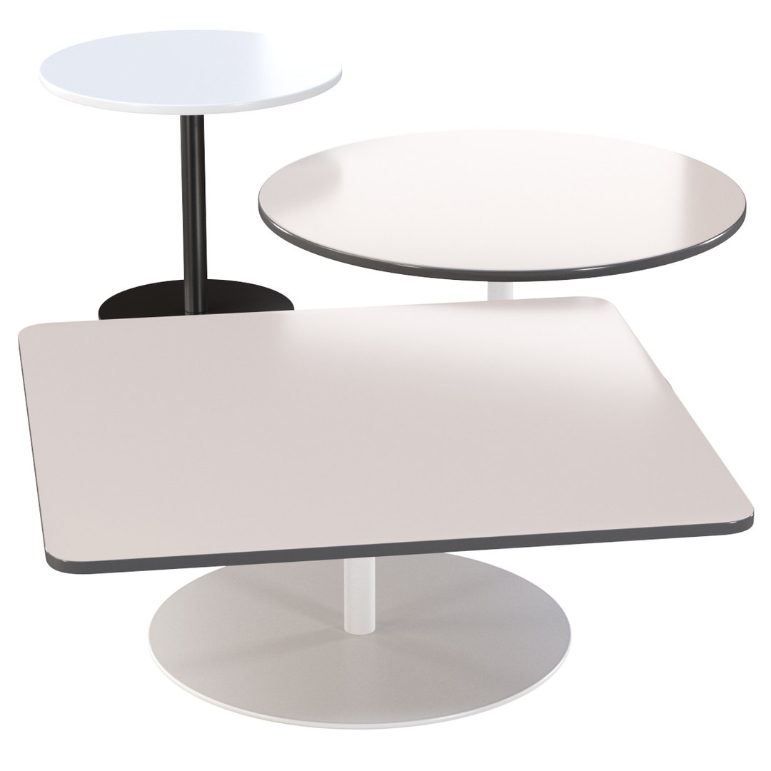 3D Minotti Bellagio Outdoor Coffee Tables Model - TurboSquid 1880209