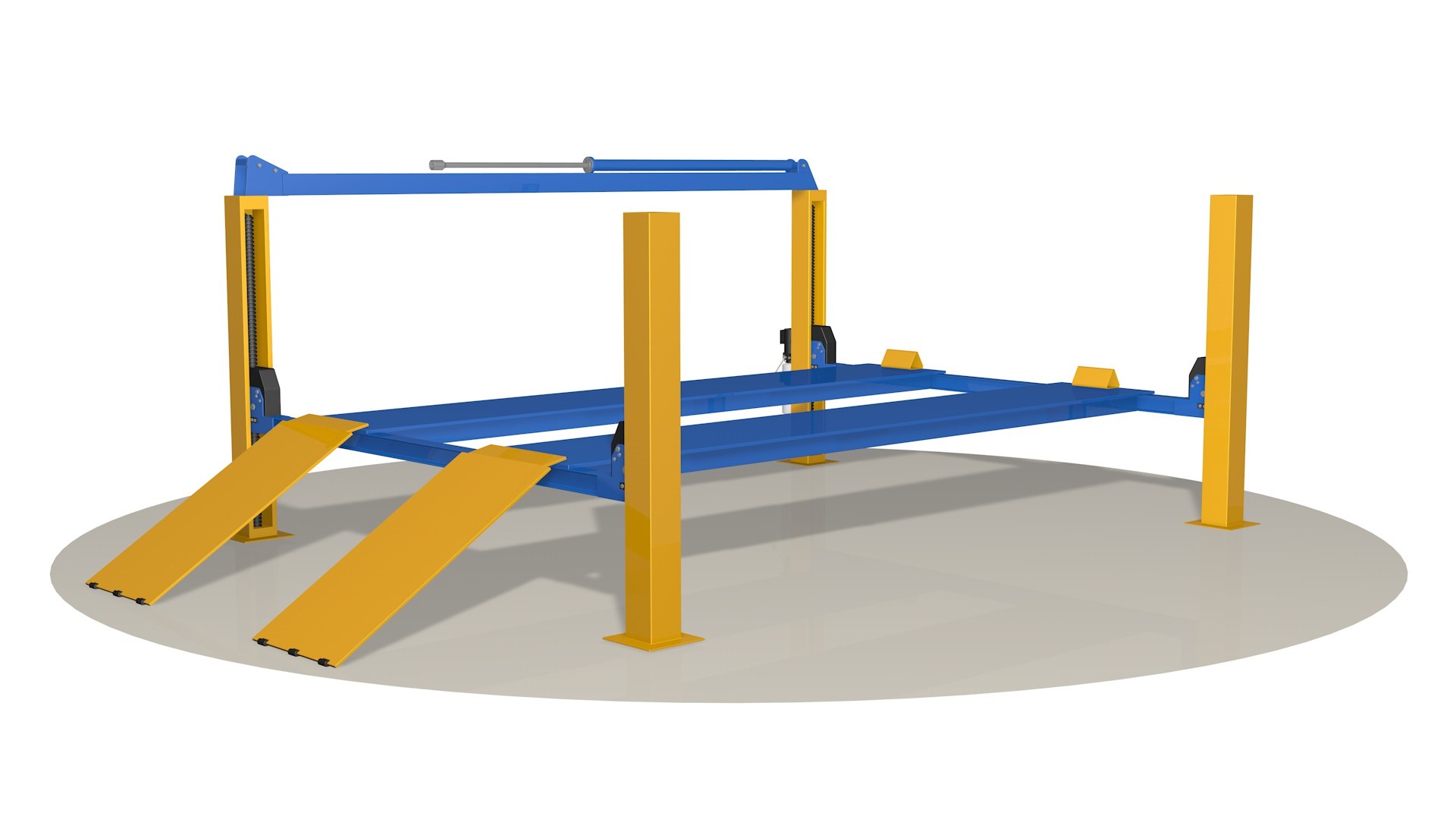 Car lift 3D model - TurboSquid 1674526