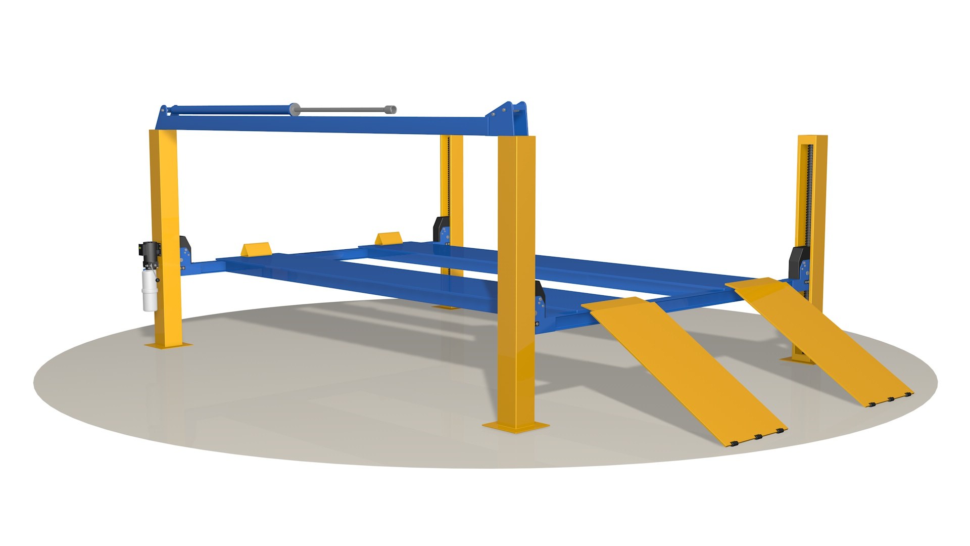 Car lift 3D model - TurboSquid 1674526