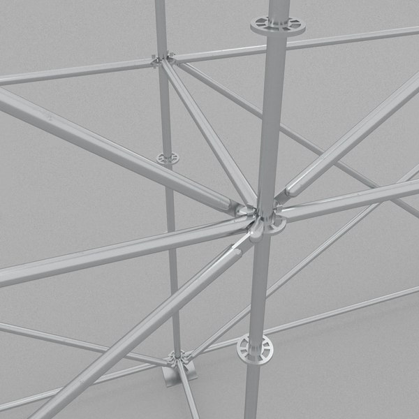 비계 간단한 타워-Layher 다 방향 비계 3D 모델 - TurboSquid 1494372