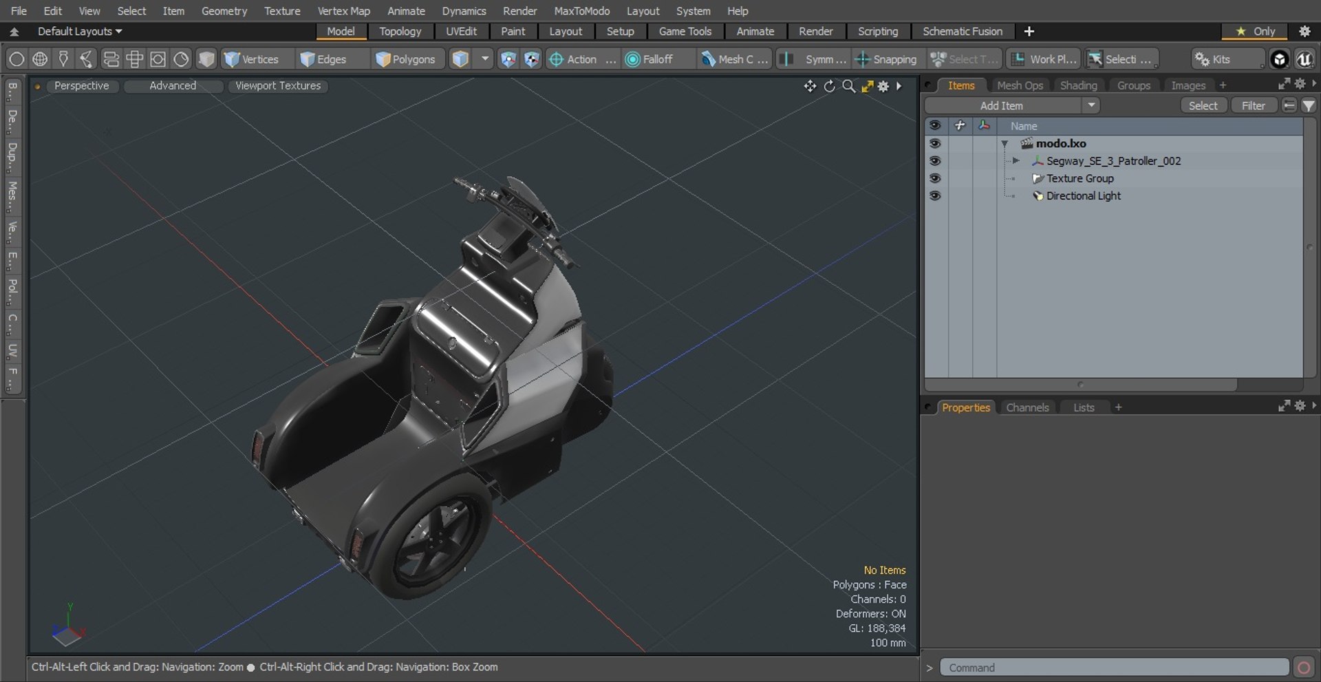 3D Segway SE 3 Patroller - TurboSquid 1953254