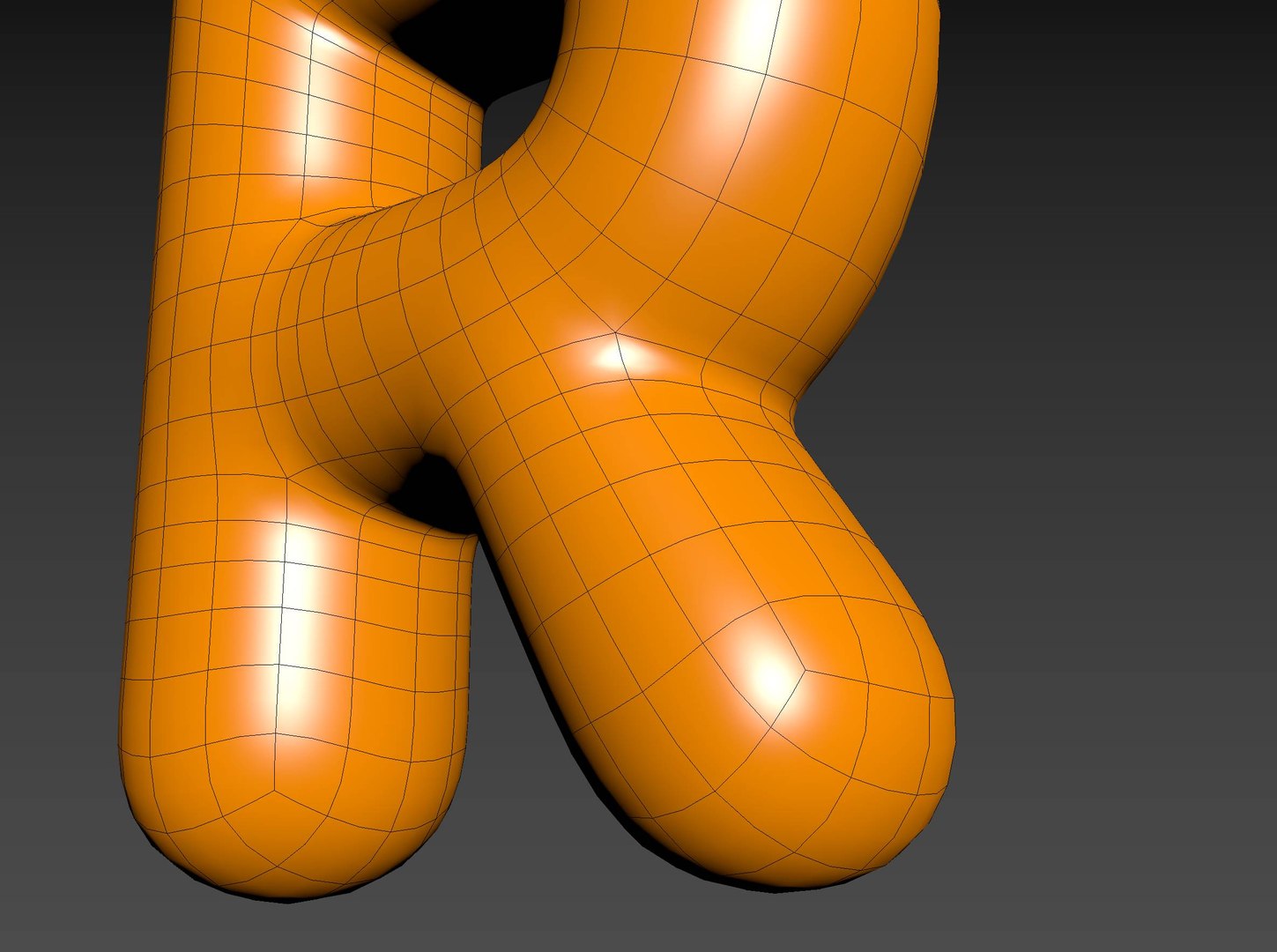 R Alphabet 3D - TurboSquid 2304469