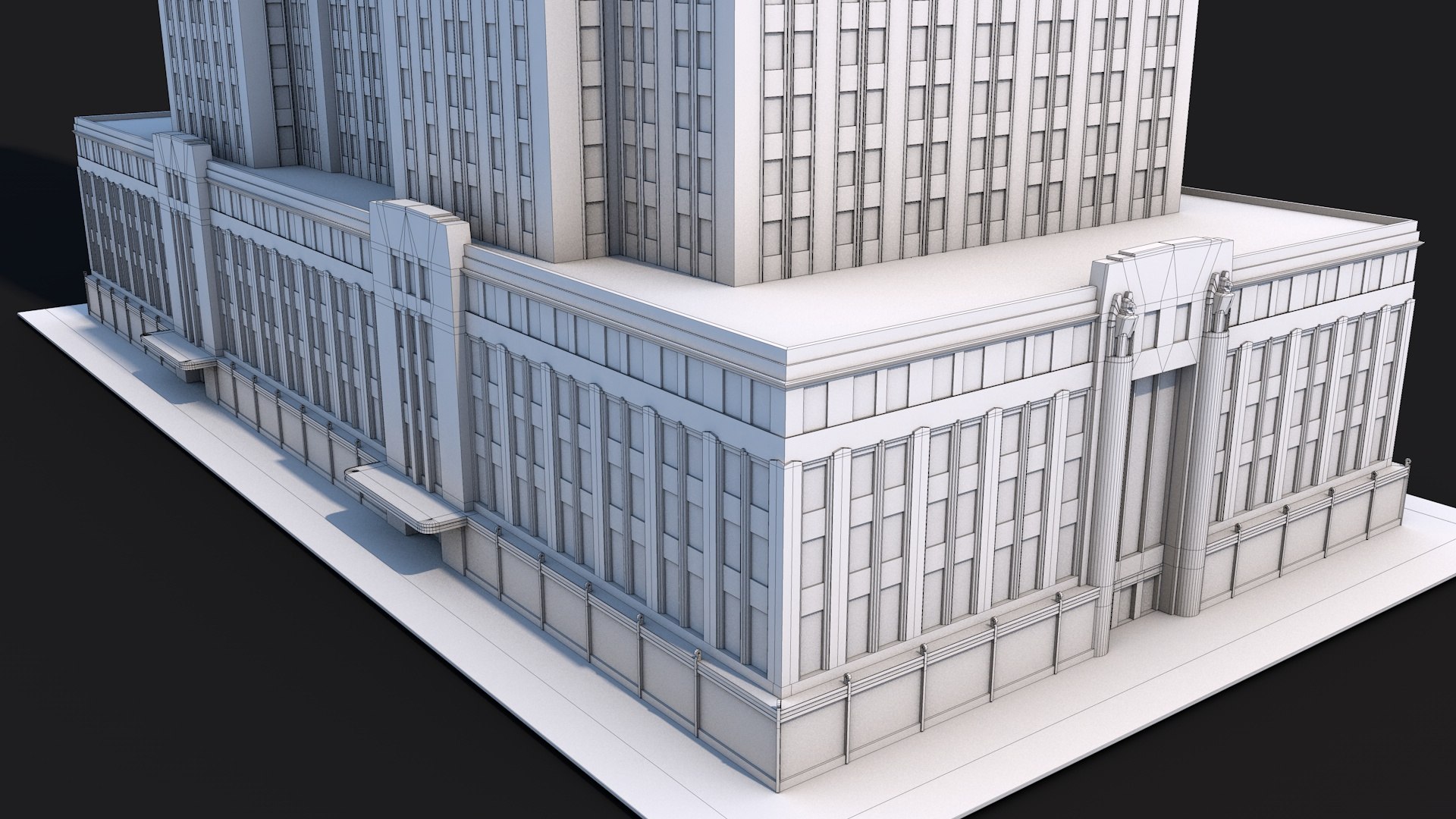 3D Empire State Building Model - TurboSquid 1572045