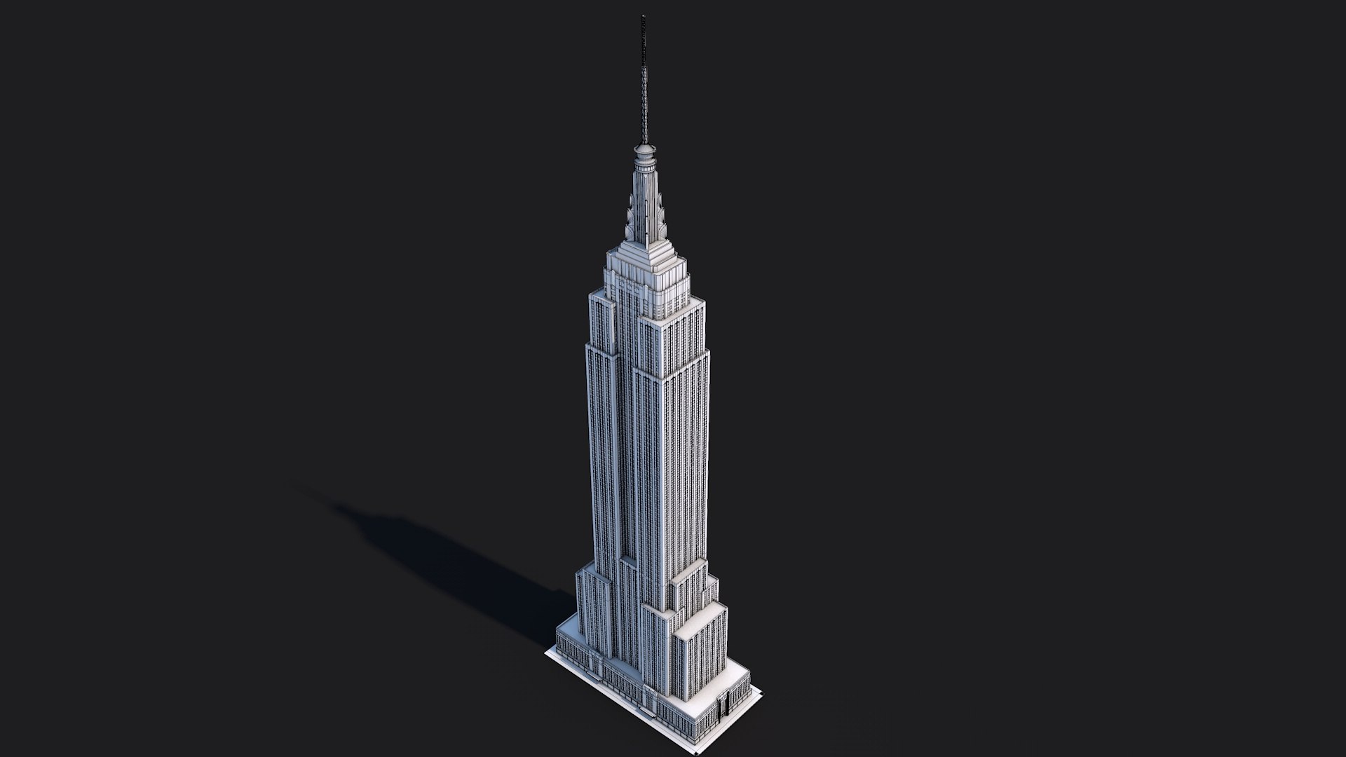 3D Empire State Building Model - TurboSquid 1572045