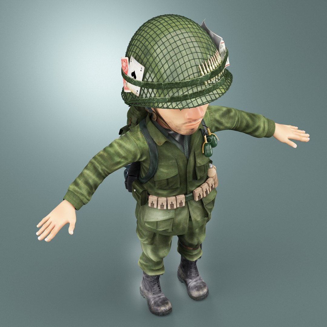 Face Rigging 3d Model