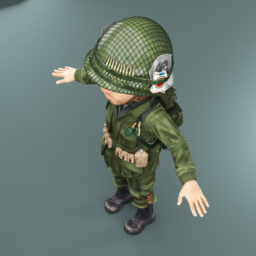 Face Rigging 3d Model