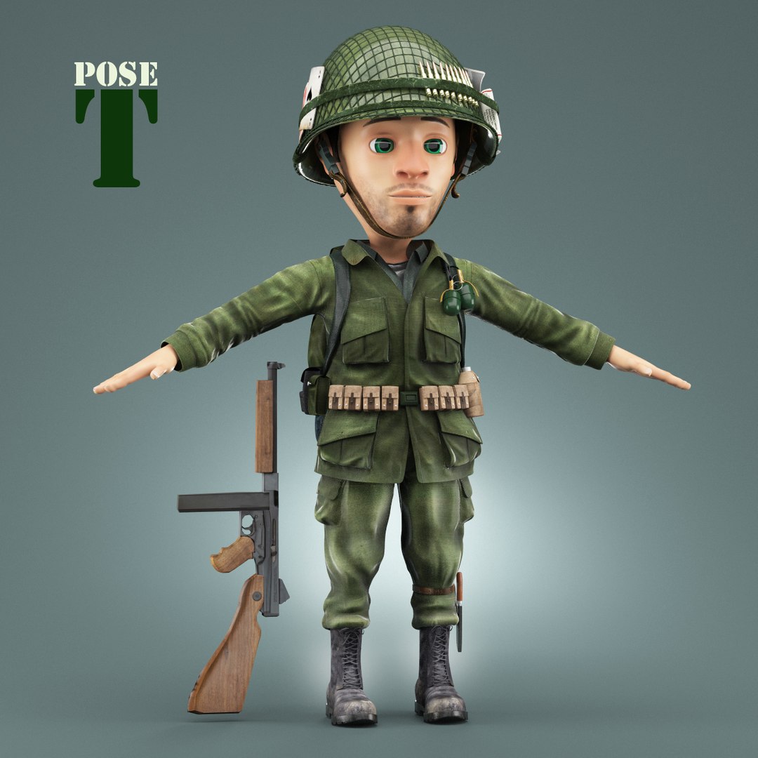 Face Rigging 3d Model