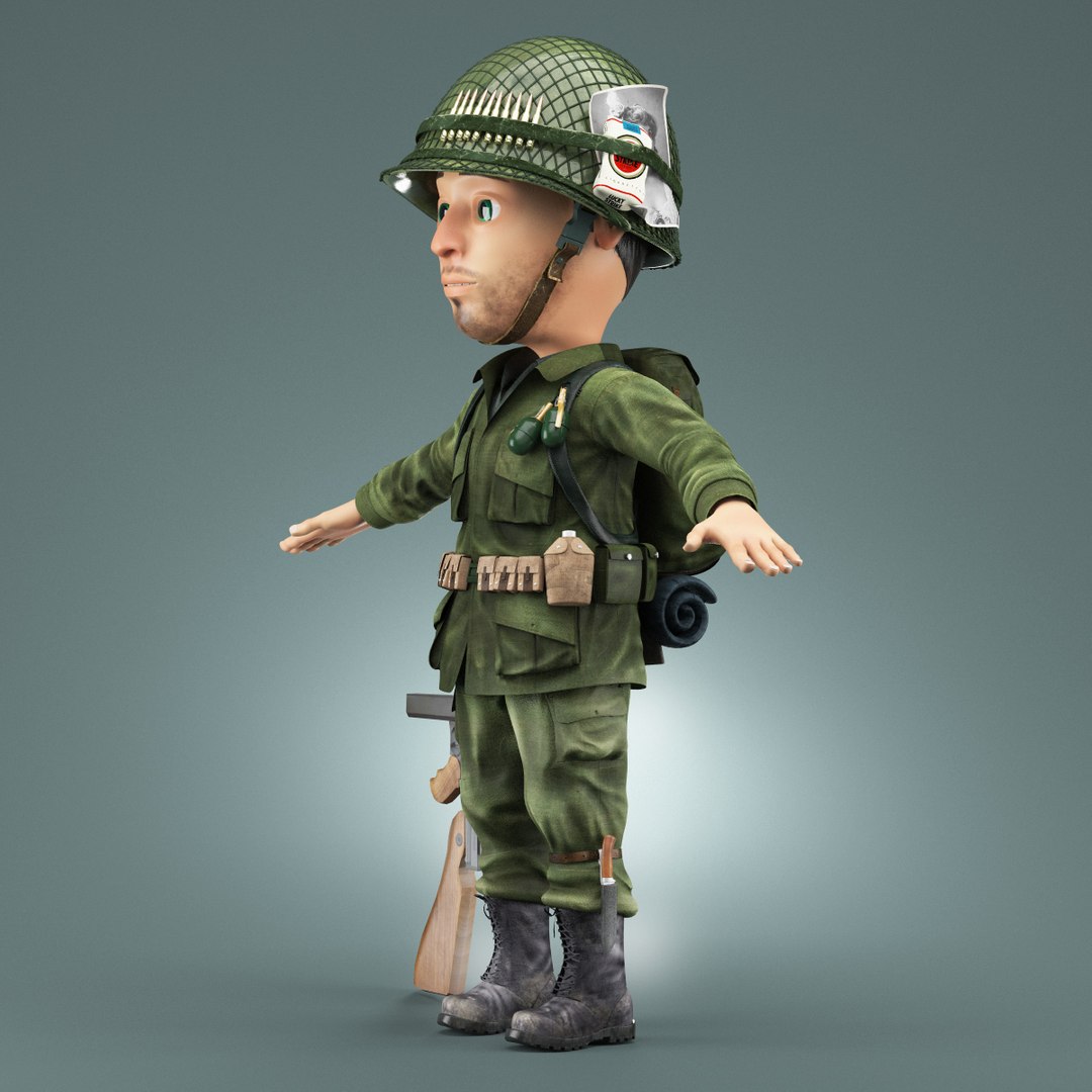 Face Rigging 3d Model