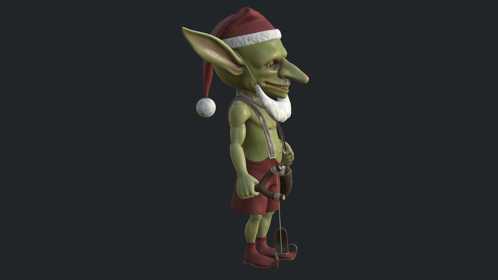Goblin Santa Model - TurboSquid 2171636