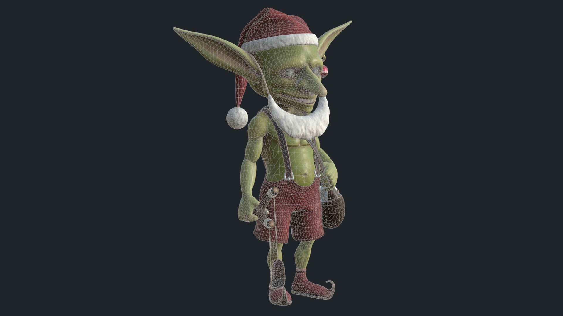 Goblin Santa Model - TurboSquid 2171636
