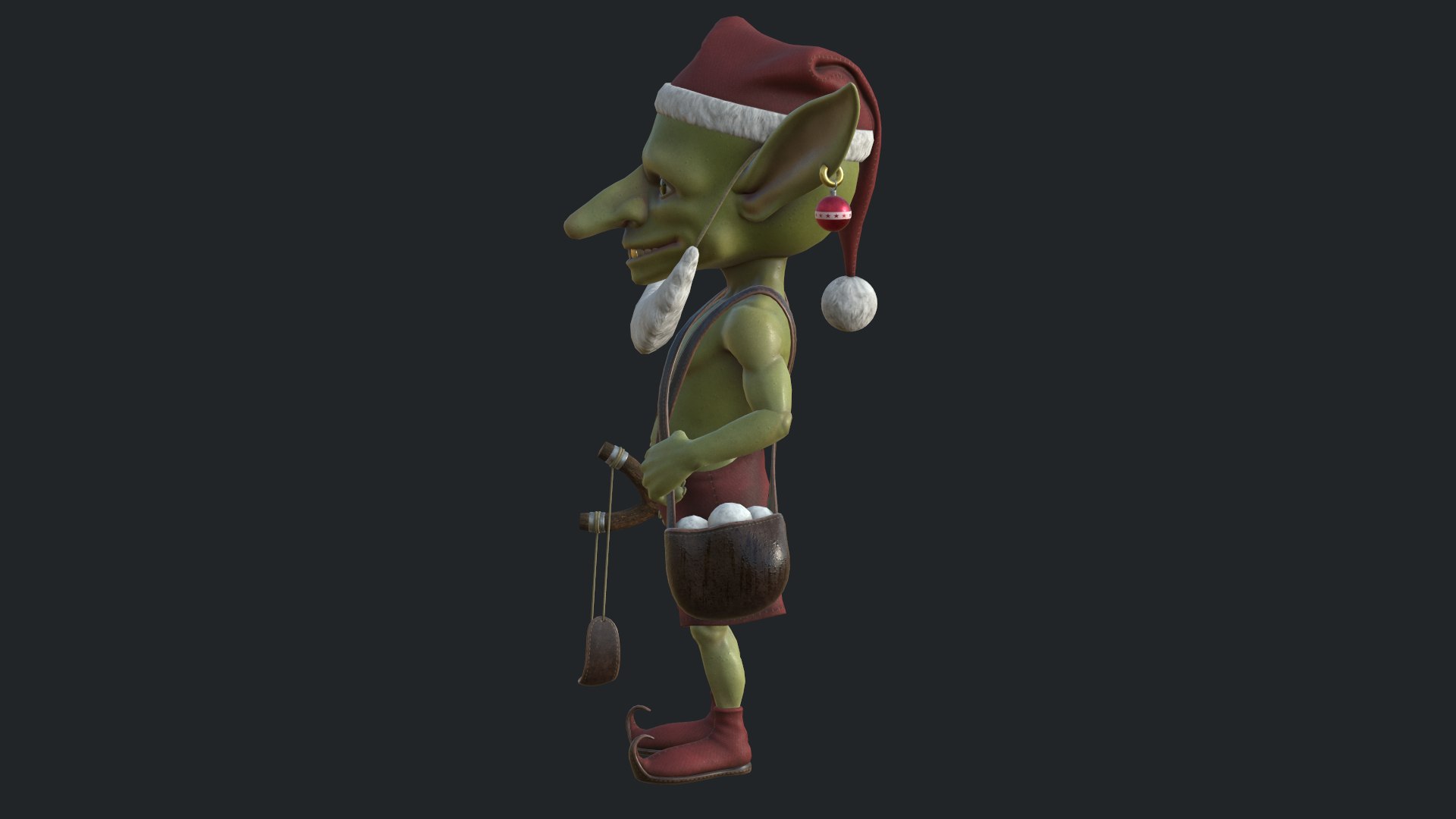 Goblin Santa Model - TurboSquid 2171636