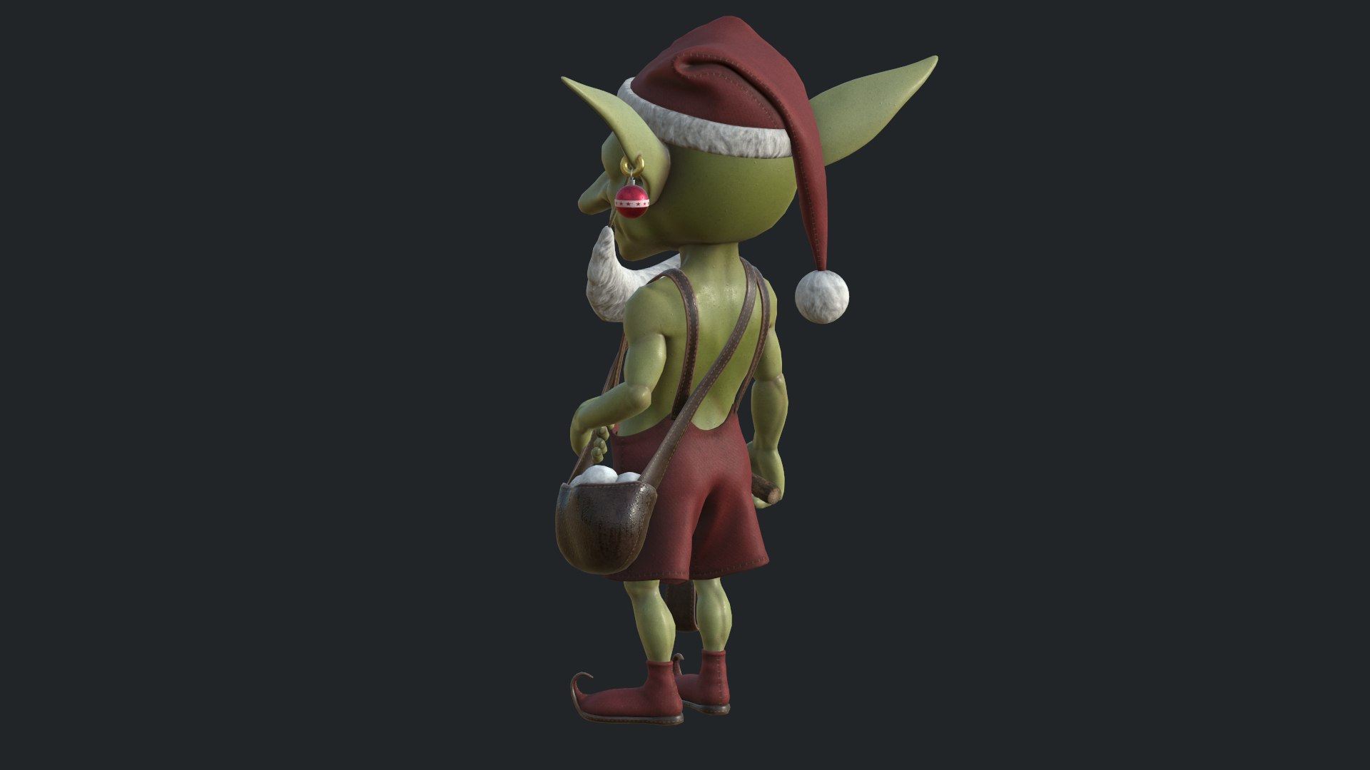 Goblin Santa Model - TurboSquid 2171636