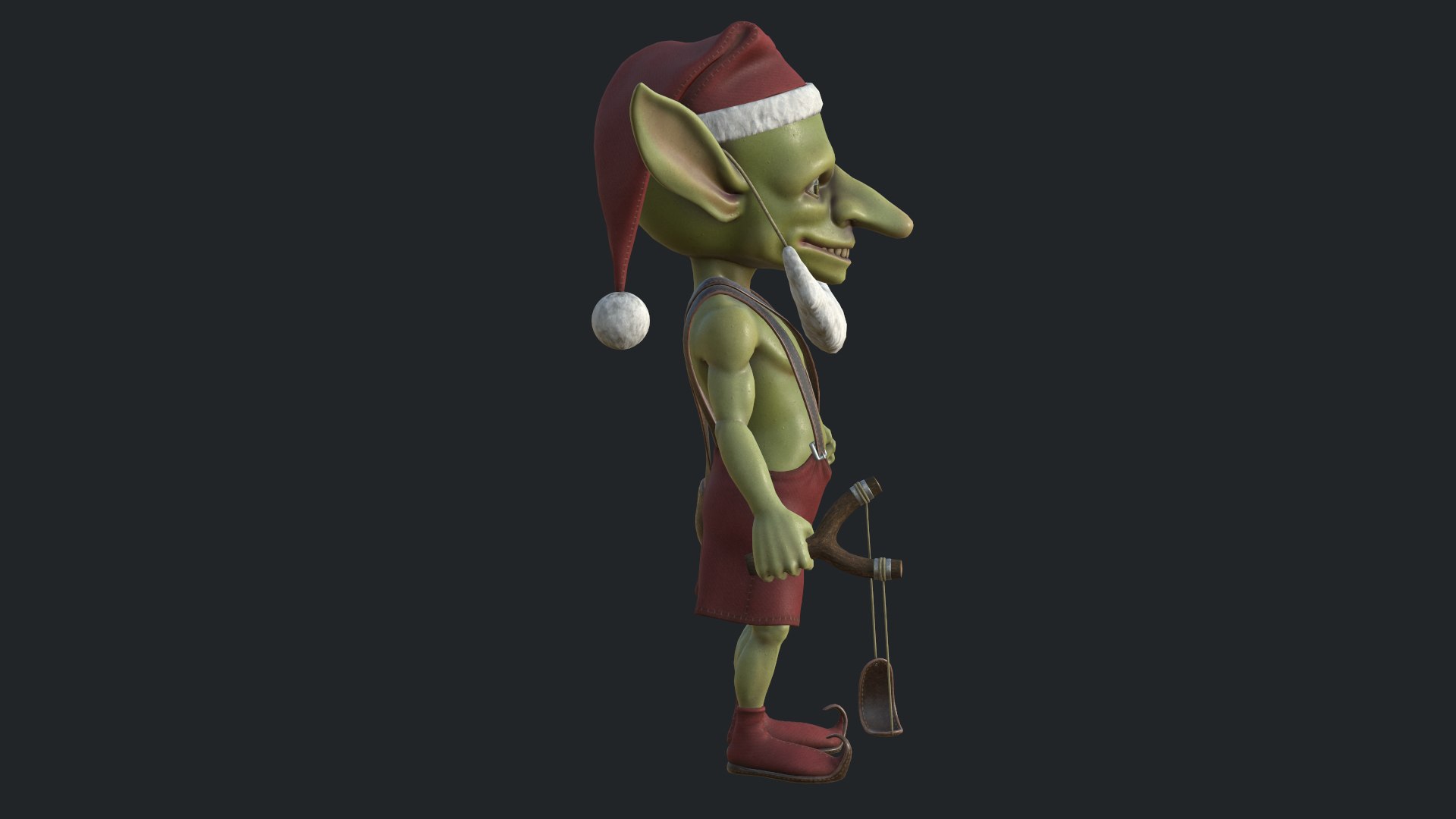 Goblin Santa Model - TurboSquid 2171636