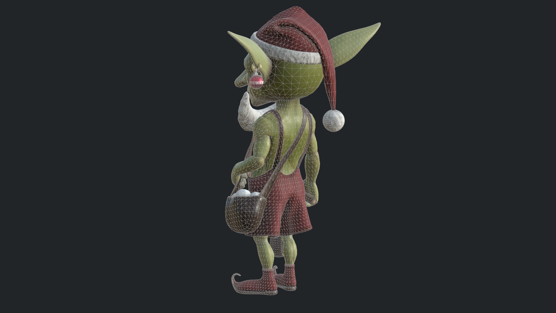Goblin Santa model - TurboSquid 2171636