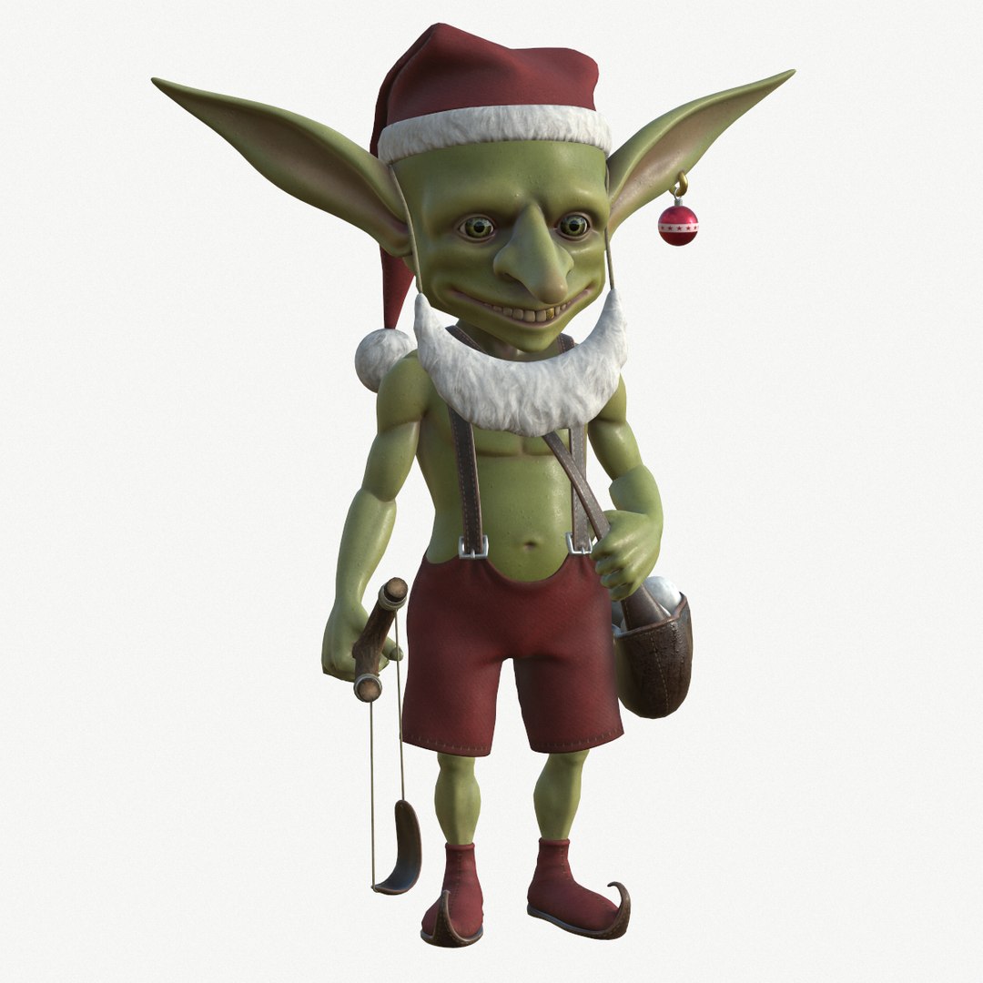 Goblin Santa Model - TurboSquid 2171636