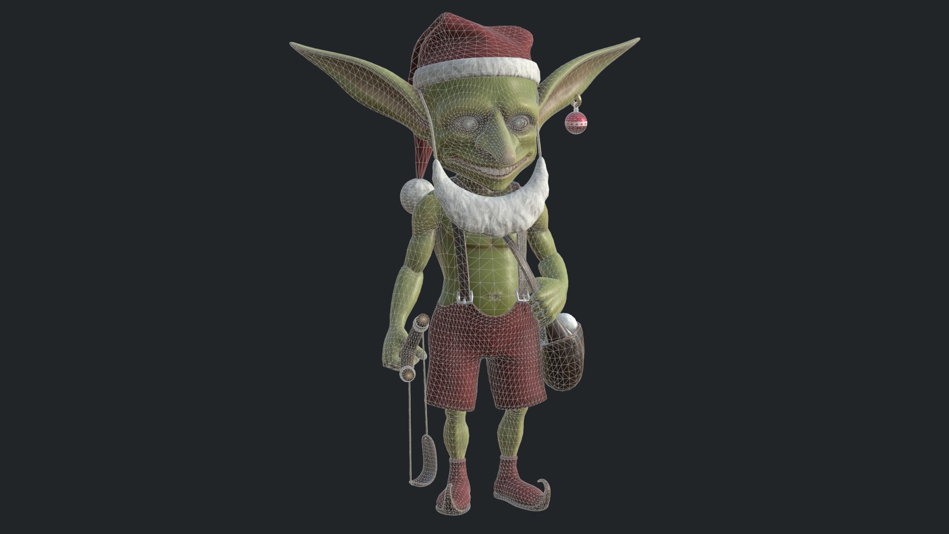Goblin Santa Model - TurboSquid 2171636