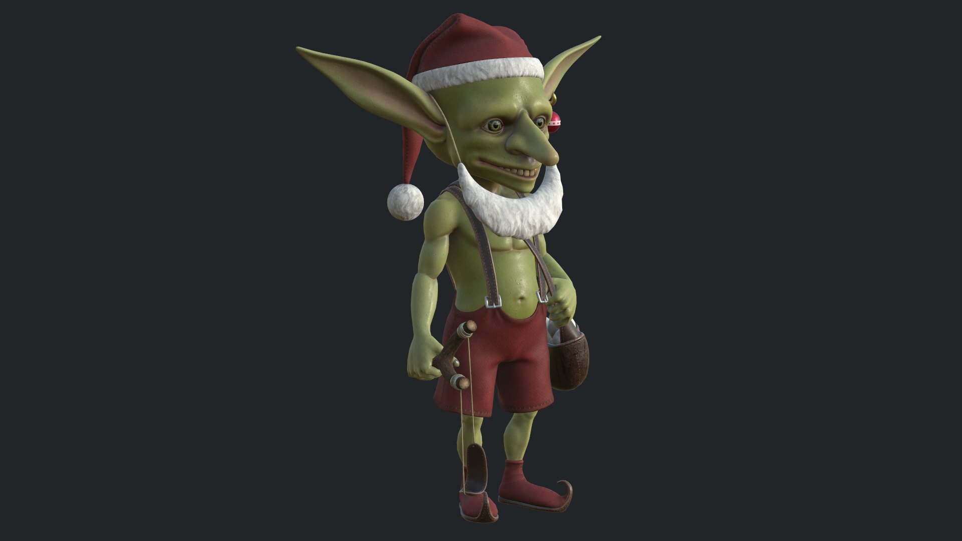 Goblin Santa Model - TurboSquid 2171636