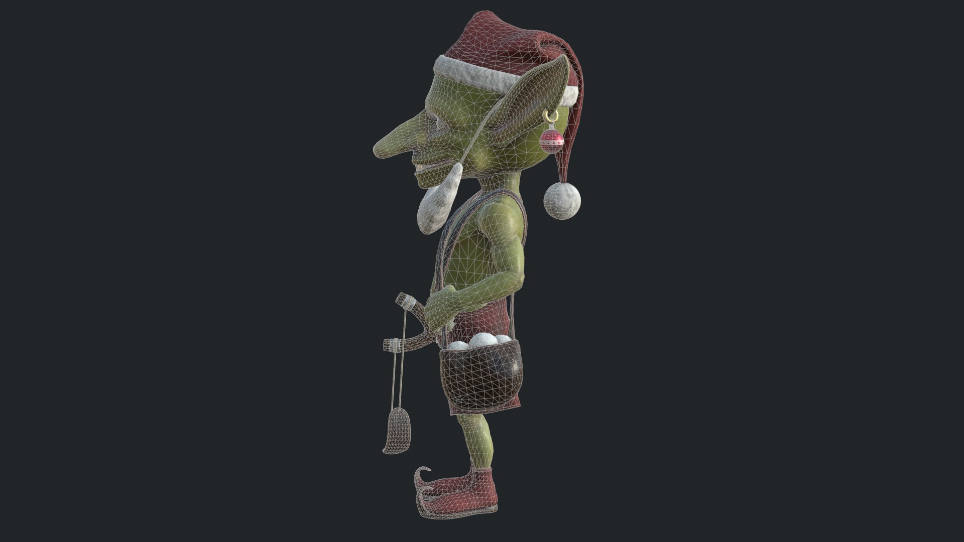 Goblin Santa Model - TurboSquid 2171636
