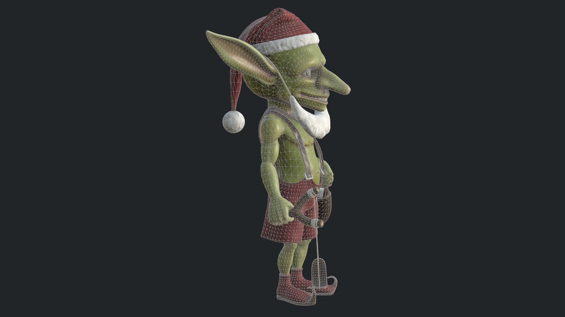 Goblin Santa model - TurboSquid 2171636