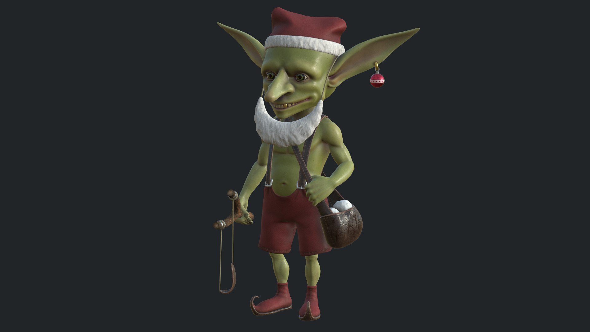 Goblin Santa Model - TurboSquid 2171636