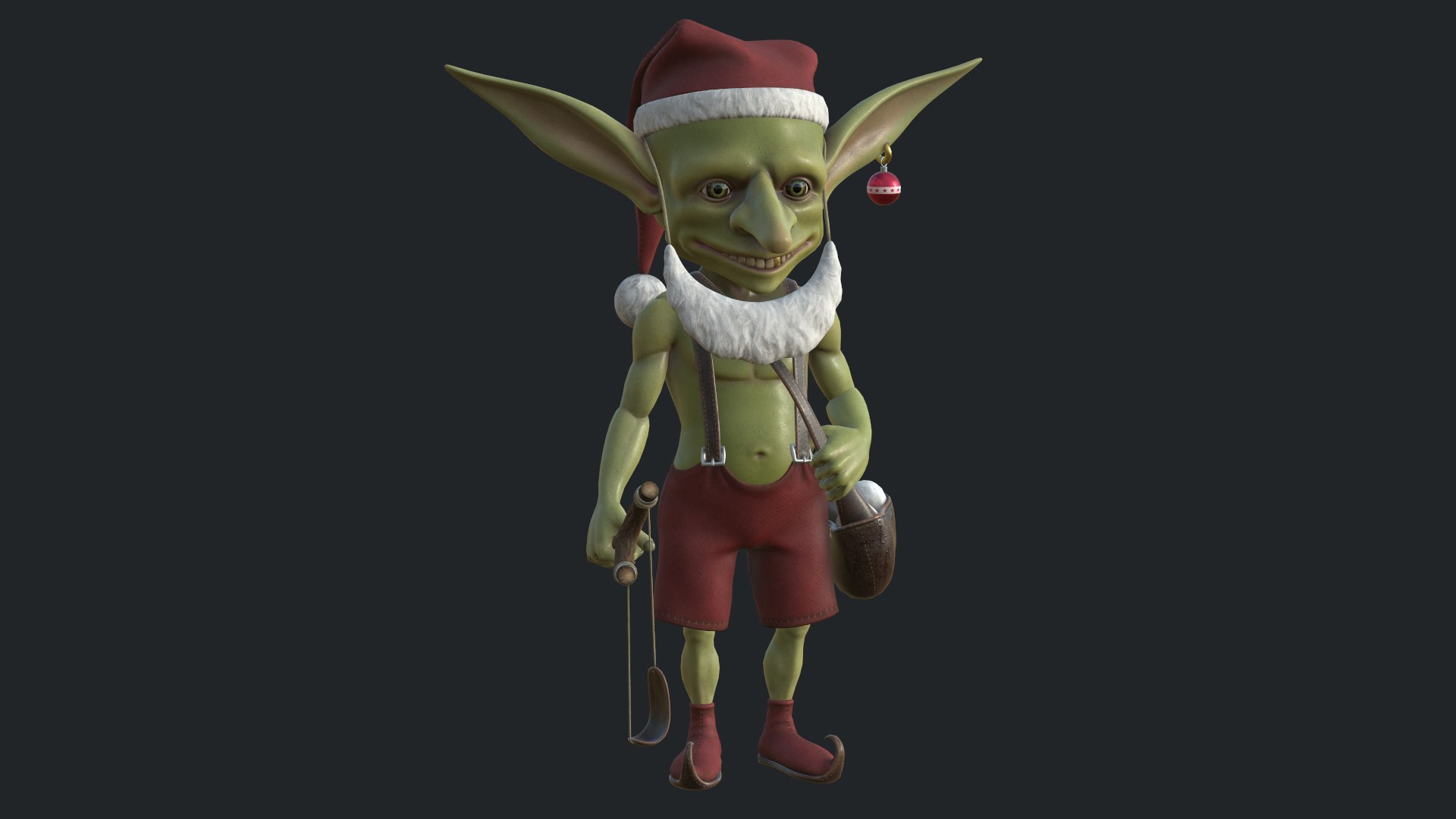 Goblin Santa Model - TurboSquid 2171636