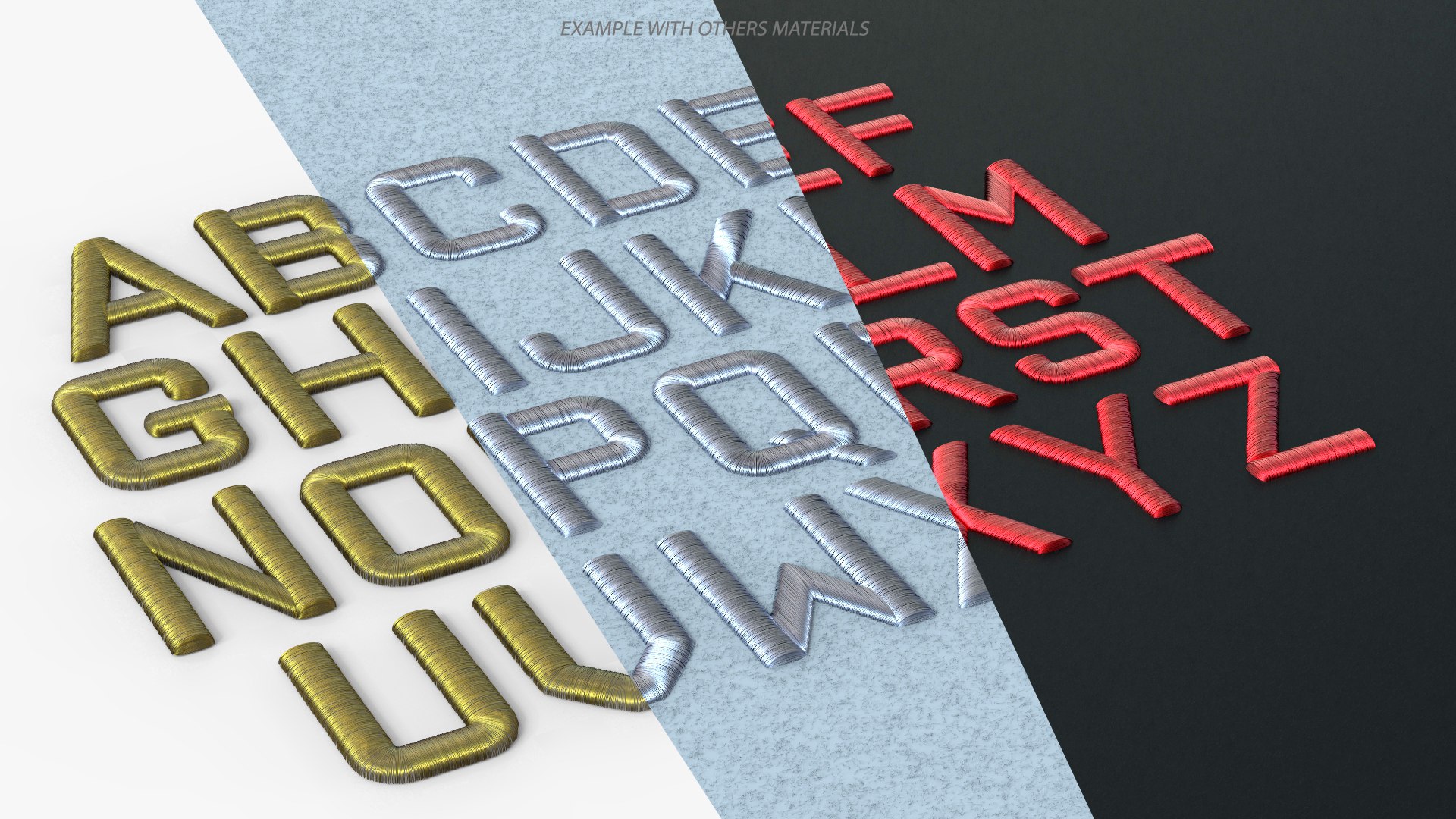 3D Embroided Sewing Characters - TurboSquid 2159837