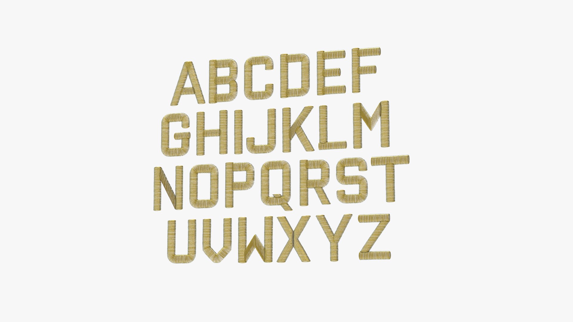 3D Embroided Sewing Characters - TurboSquid 2159837