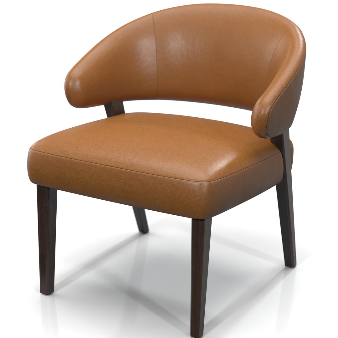 Cahn Cocktail Lounge Chair 3D Model - TurboSquid 2235260