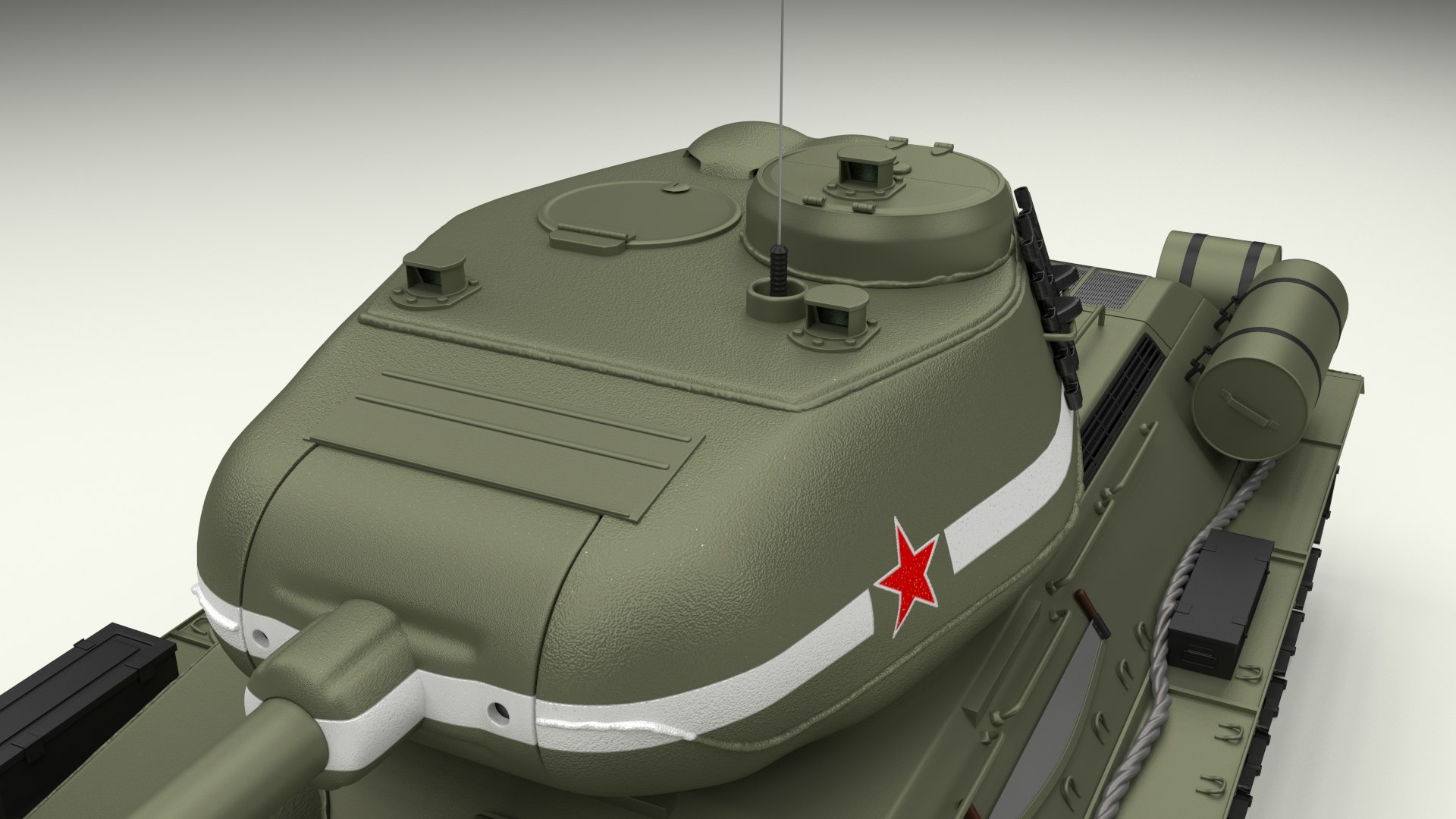 3d soviet t-34 85 tank