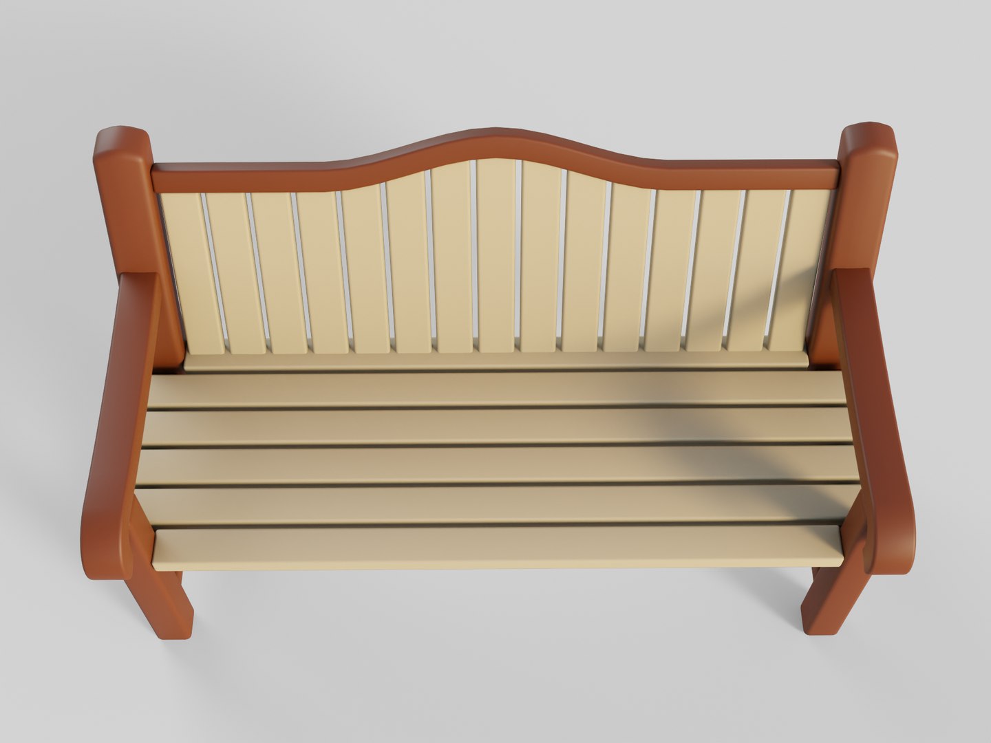 Cartoon Bench 10 3D Model - TurboSquid 2030713