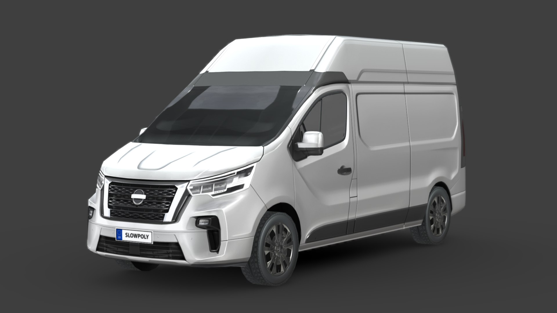 3D Nissan NV300 Van L2H2 2022 - TurboSquid 2210182