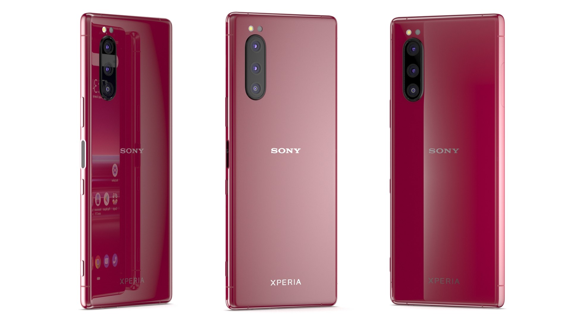 Sony Xperia Red 3D Model - TurboSquid 1599409