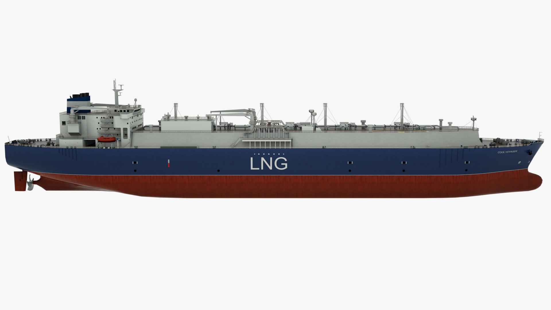 3D tanker cool voyager vessel model - TurboSquid 1453311