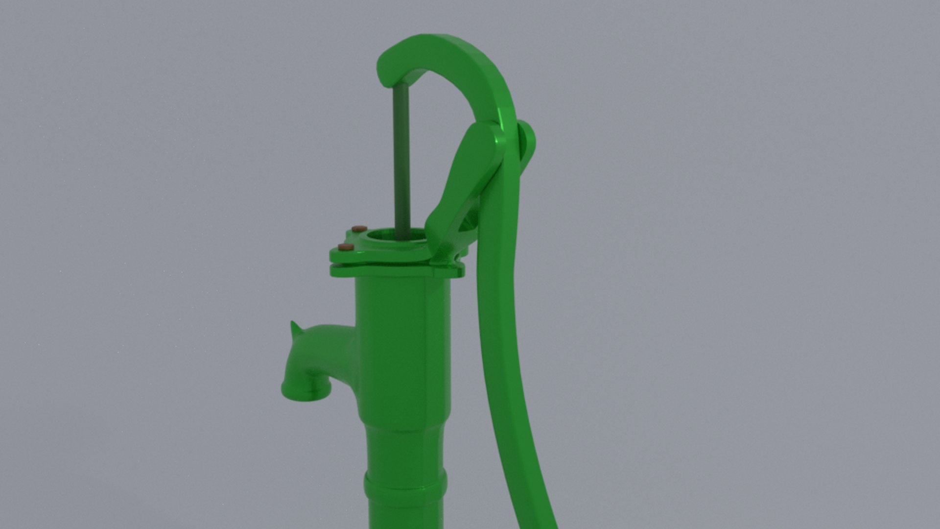 Cast Iron Hand Pump 3D Model - TurboSquid 1428200
