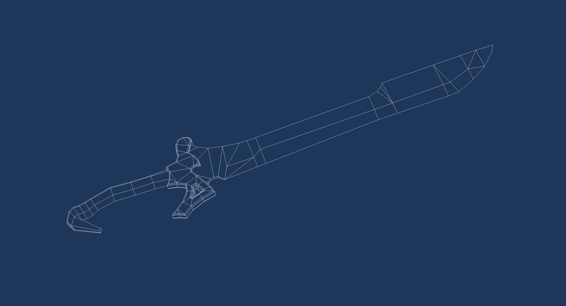 3d generic sword 5 - model