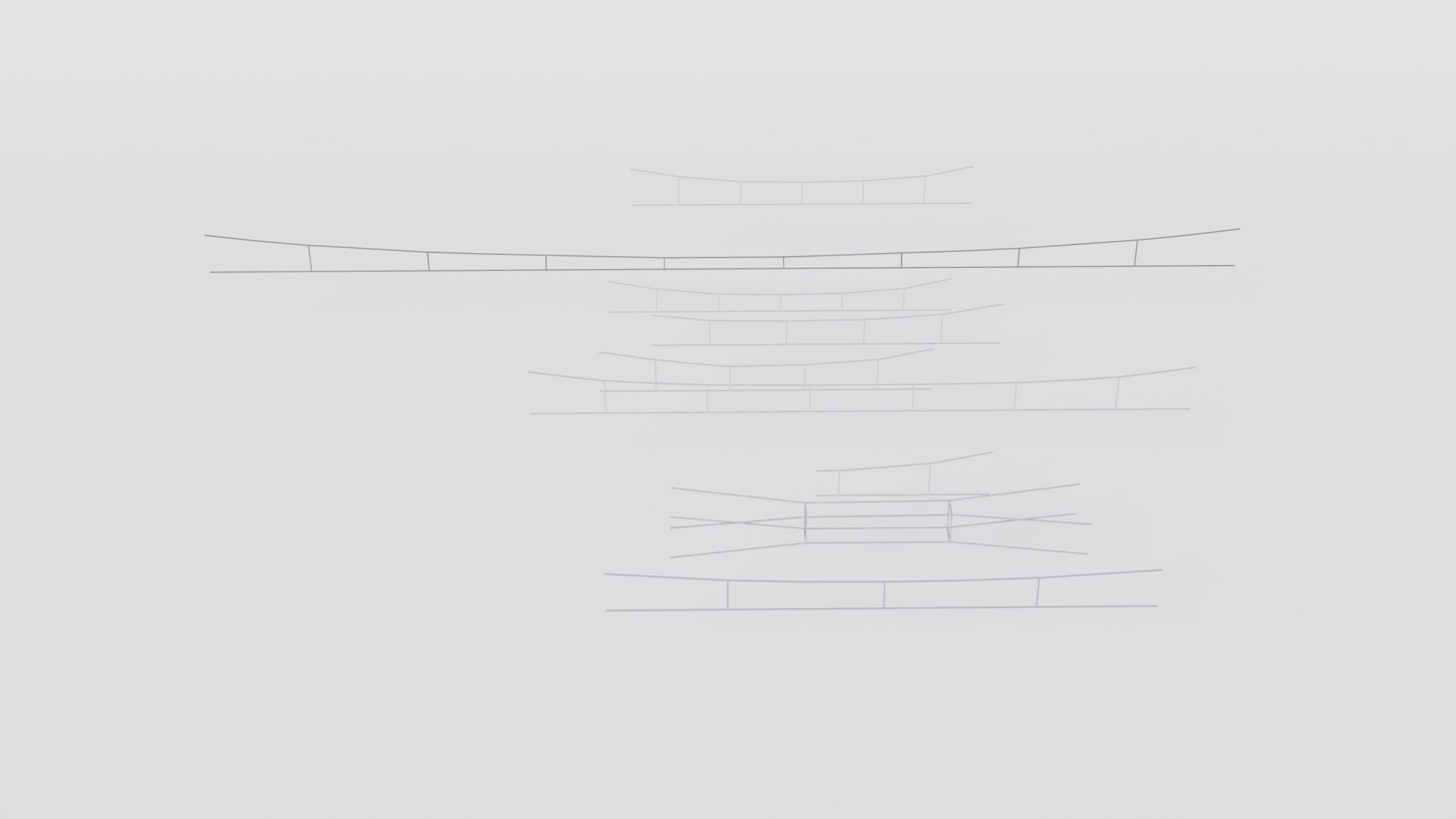 3D Catenary Wire Set - TurboSquid 2074299