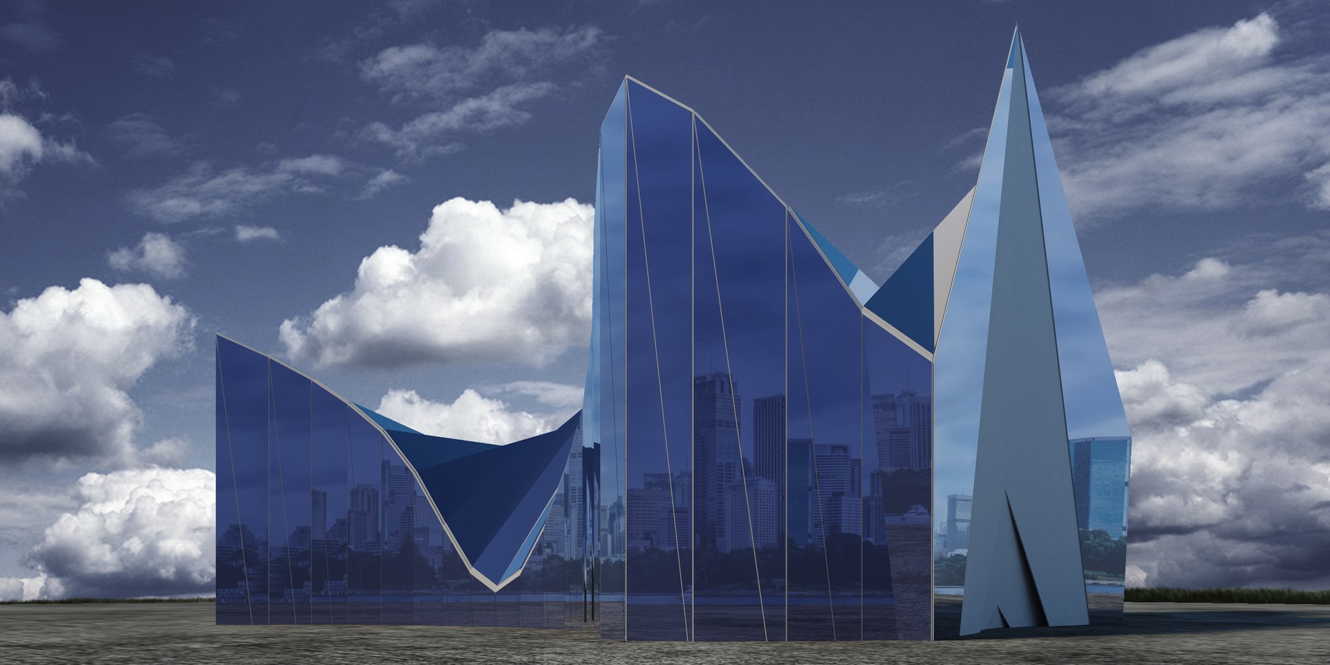 Modern Building Model - TurboSquid 1288192