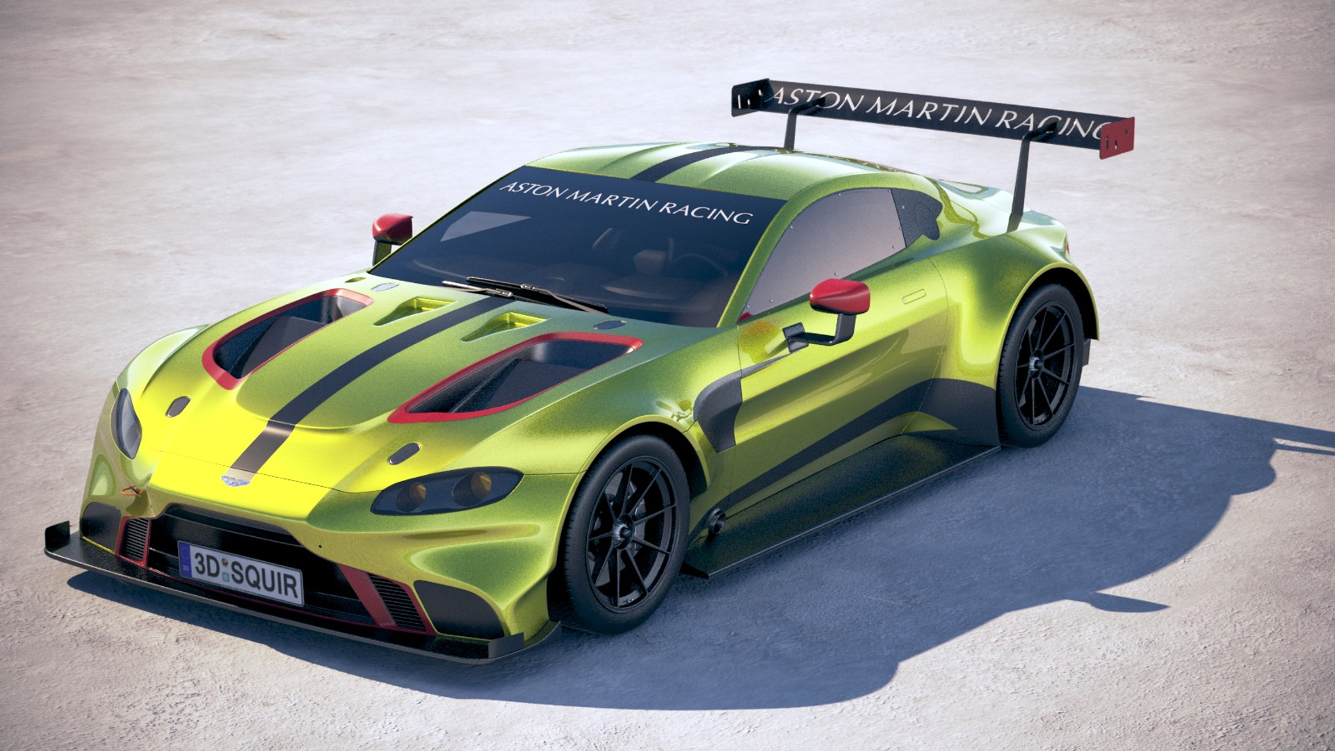 Aston Martin Vantage 3D Model - TurboSquid 1232822